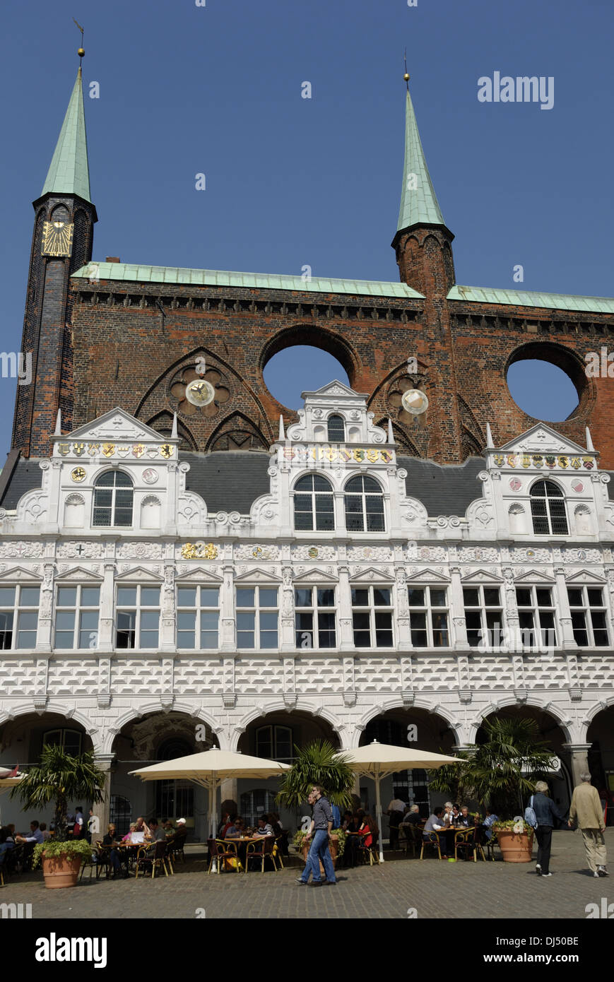 Town hall in lübeck hi-res stock photography and images - Alamy