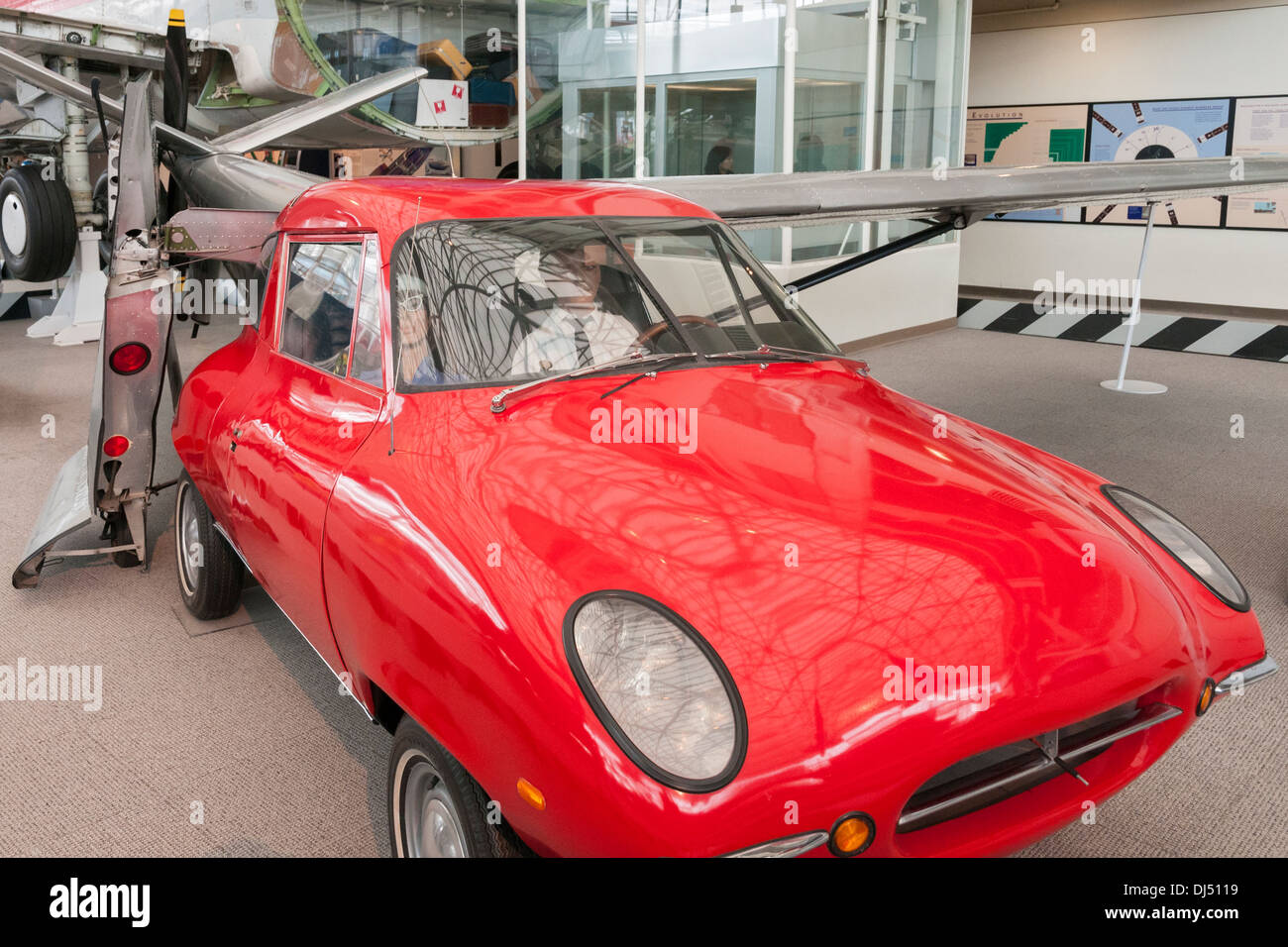 Washington, Seattle, The Museum of Flight, Taylor Aerocar III, circa ...