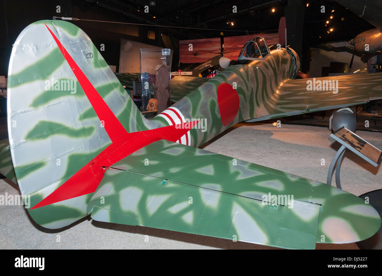 Washington, Seattle, The Museum of Flight, Nakajima Ki-43-IIIa Hayabusa ...