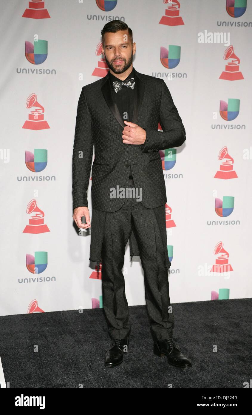 Las Vegas, Nevada, USA. 21st Nov, 2013. Ricky Martin at arrivals for ...