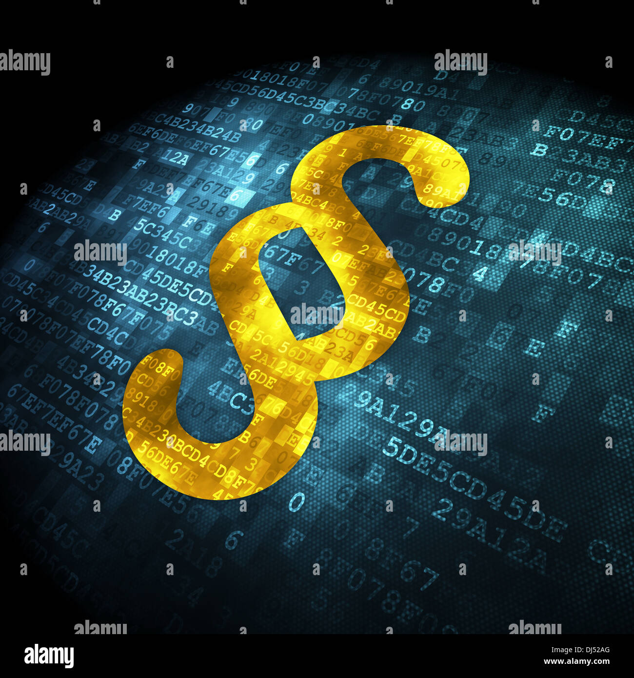 Law concept: Paragraph on digital background Stock Photo - Alamy