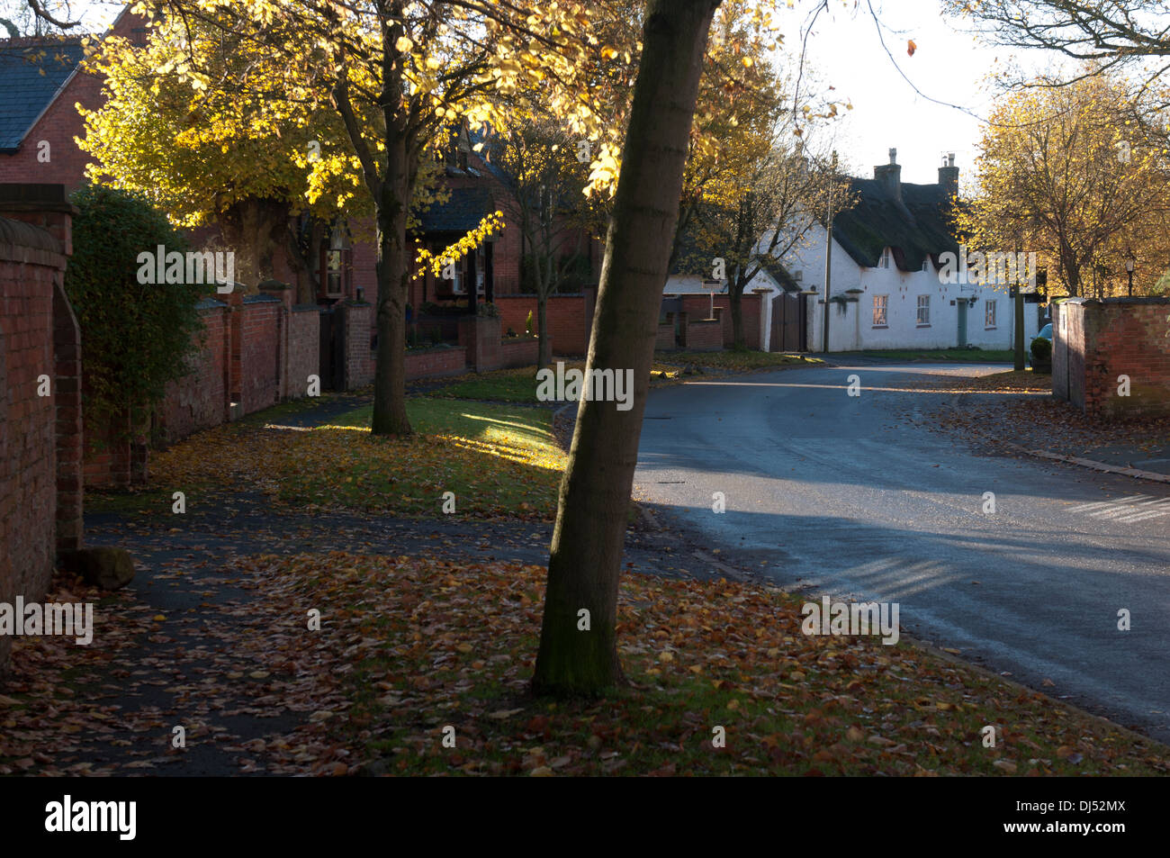 Mowsley village in autumn, Leicestershire, England, UK Stock Photo - Alamy