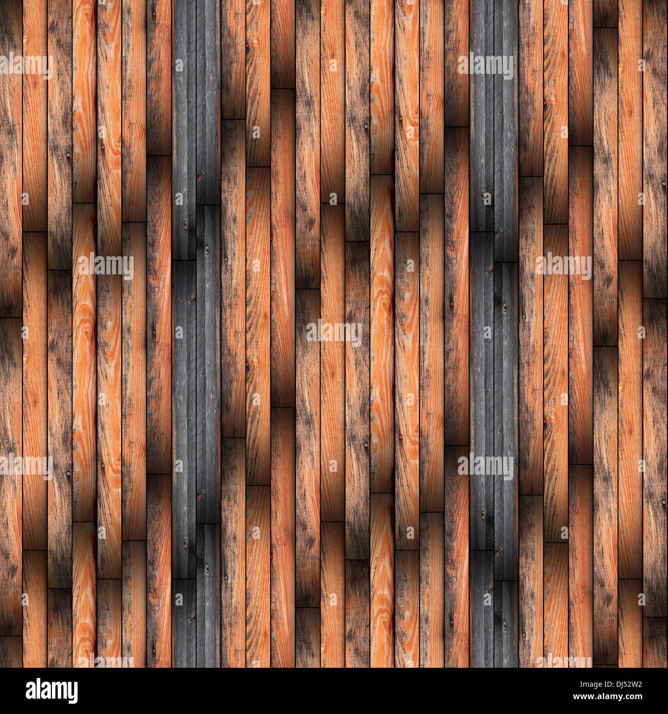 grungy wood planks floor forming beautiful parallel parquet Stock Photo ...