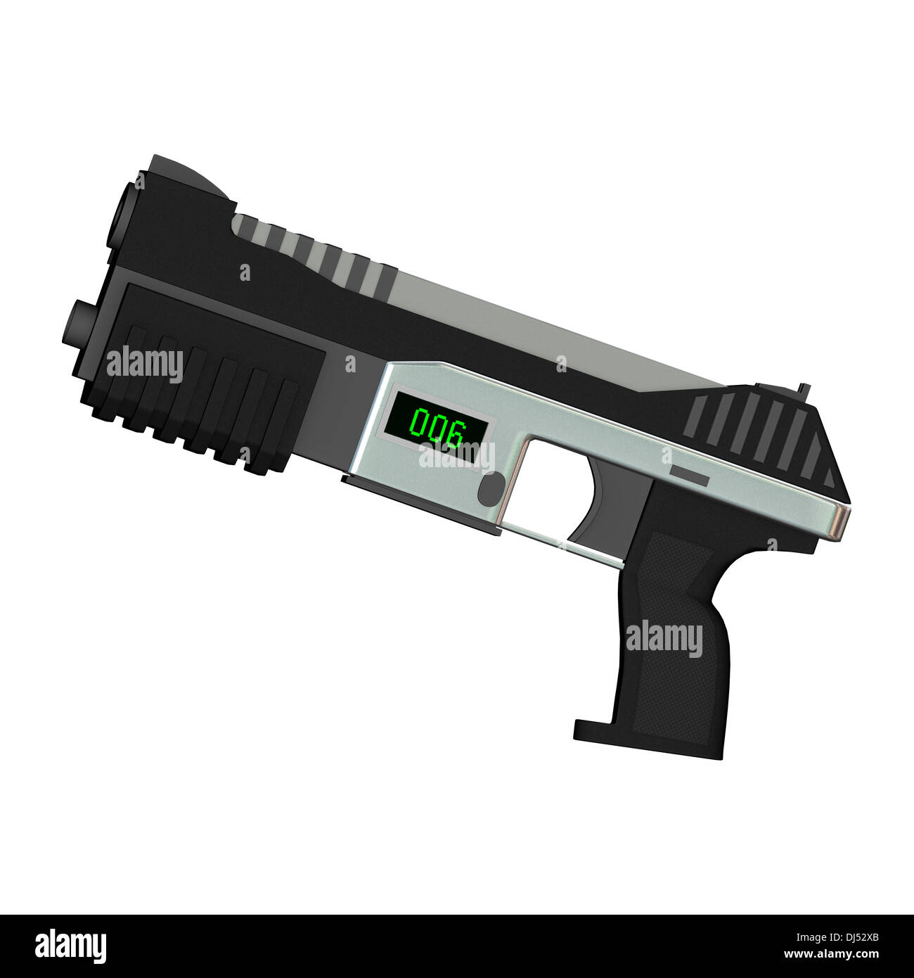 Futuristic Machine Pistol