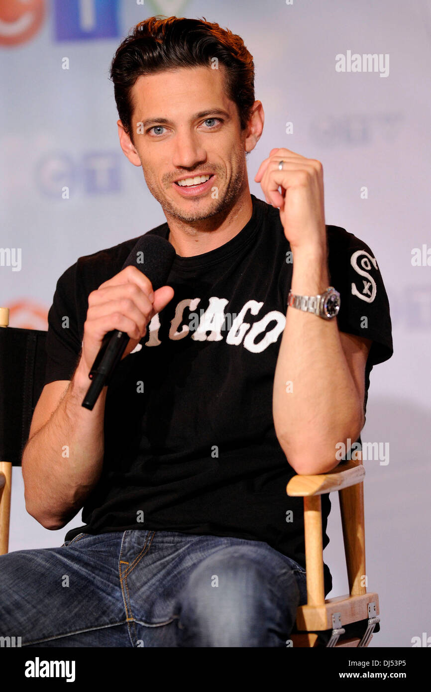 James Carpinello CTV Upfront 2012 press conference. Toronto, Canada ...