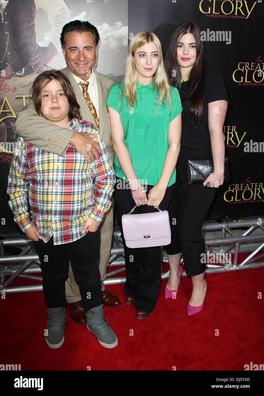 Andy Garcia with Kids ARC Entertainment's "For Greater Glory" Premiere ...
