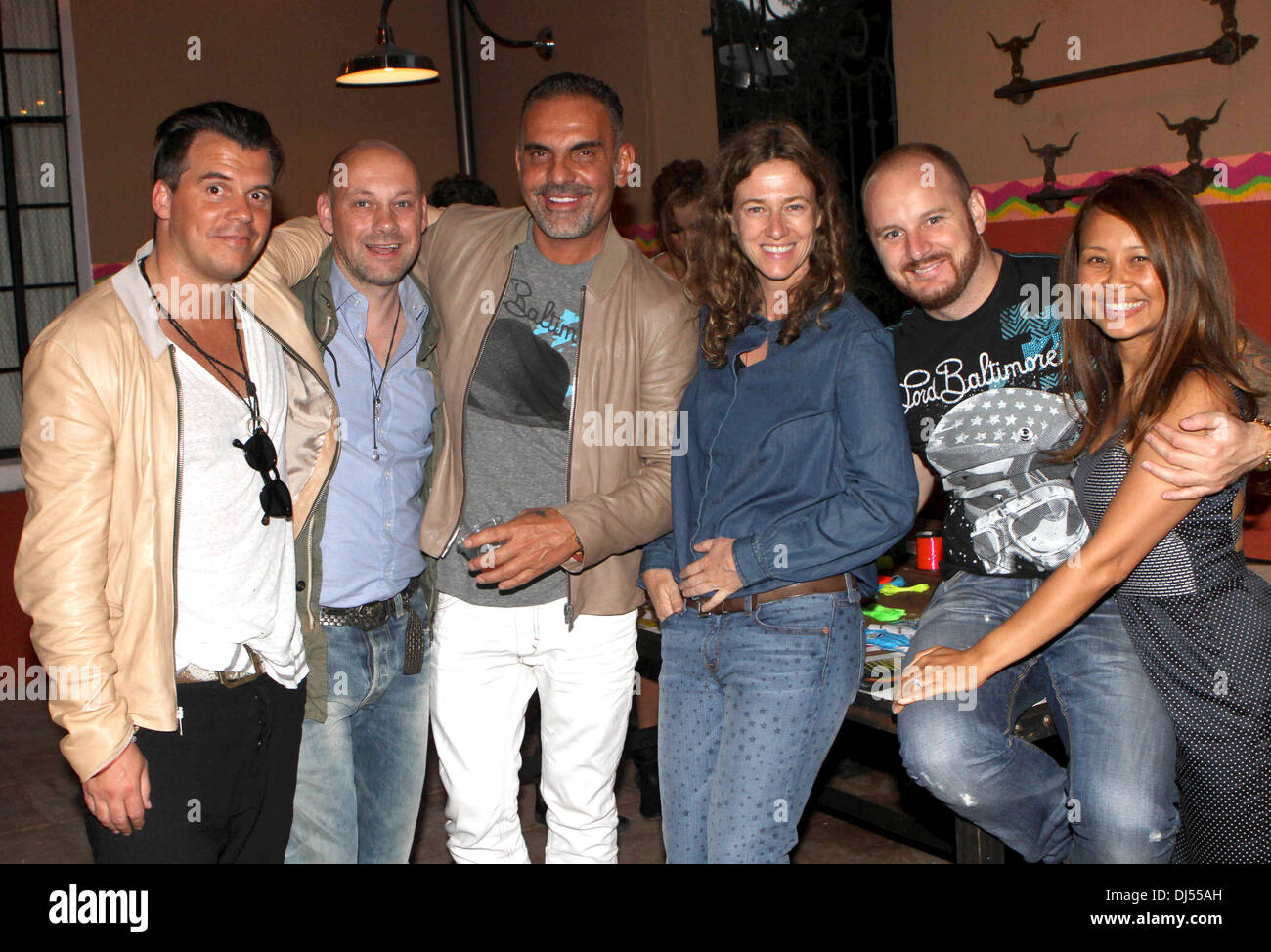 Christian Audigier and his colleagues Christian Audigier, the creator ...