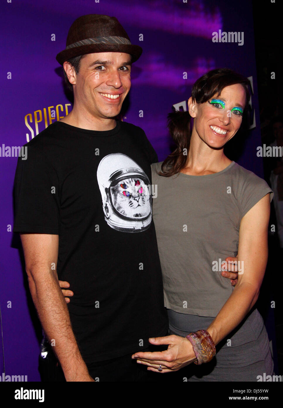 Jonathan Taylor and Anne Goldmann Opening night of Spiegelworld's ...