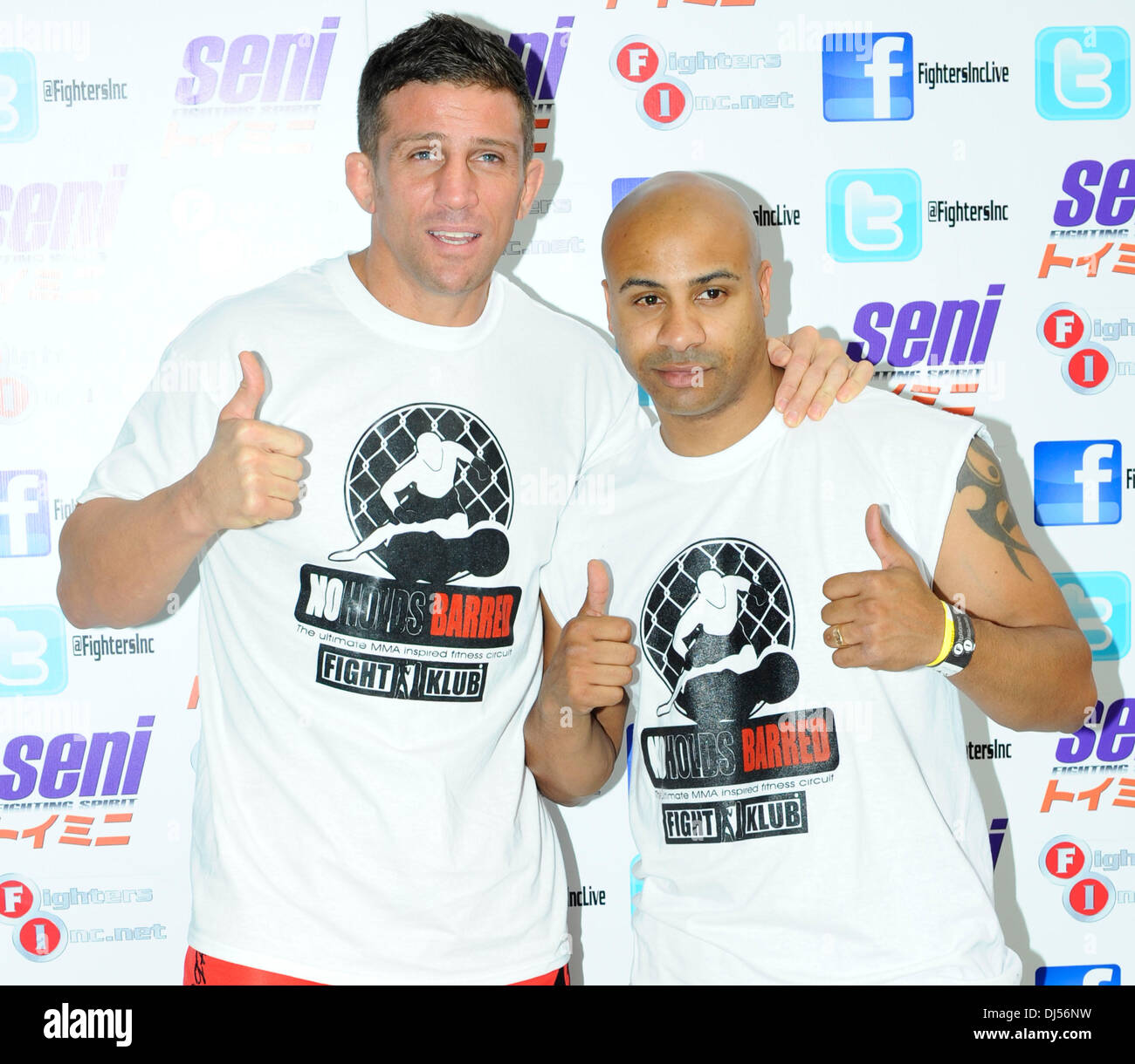 Alex Reid and Troy Dureh The International Combat Sports Show at Excel ...