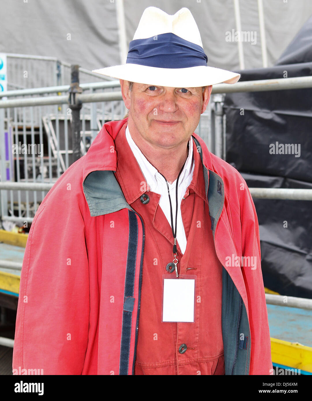 Michael Morpurgo backstage at the Jubilee Family Festival at Hyde Park ...