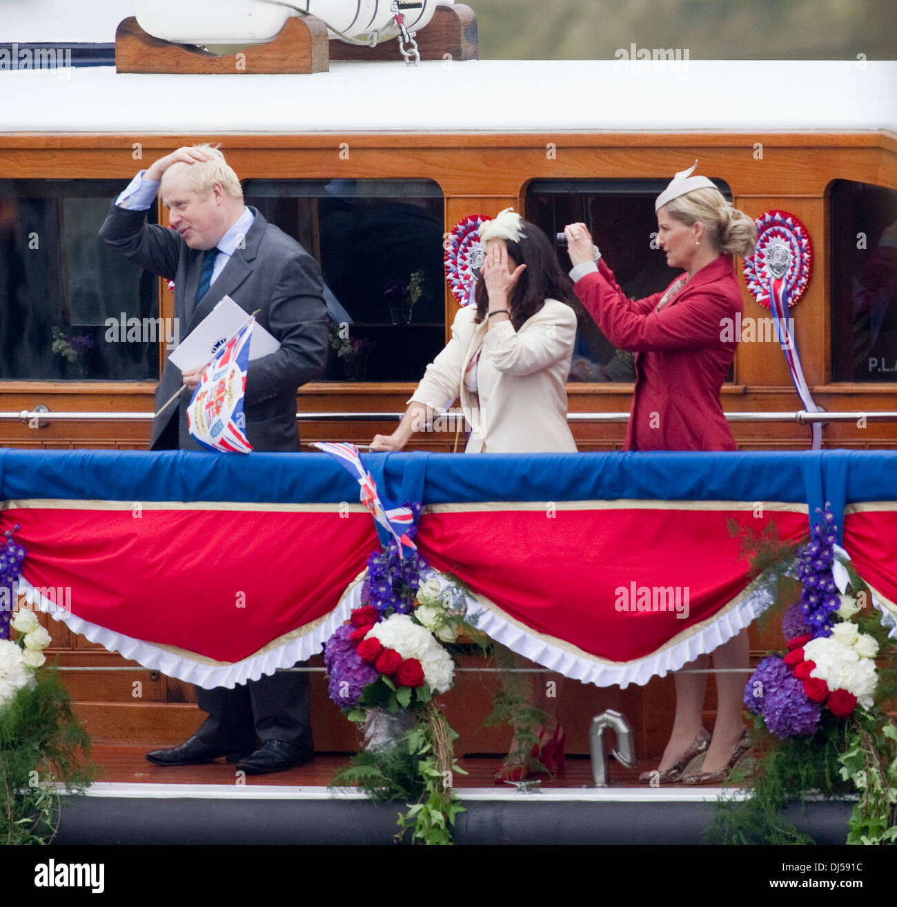 Mayor of London, Boris Johnson The Queen's Diamond Jubilee River ...