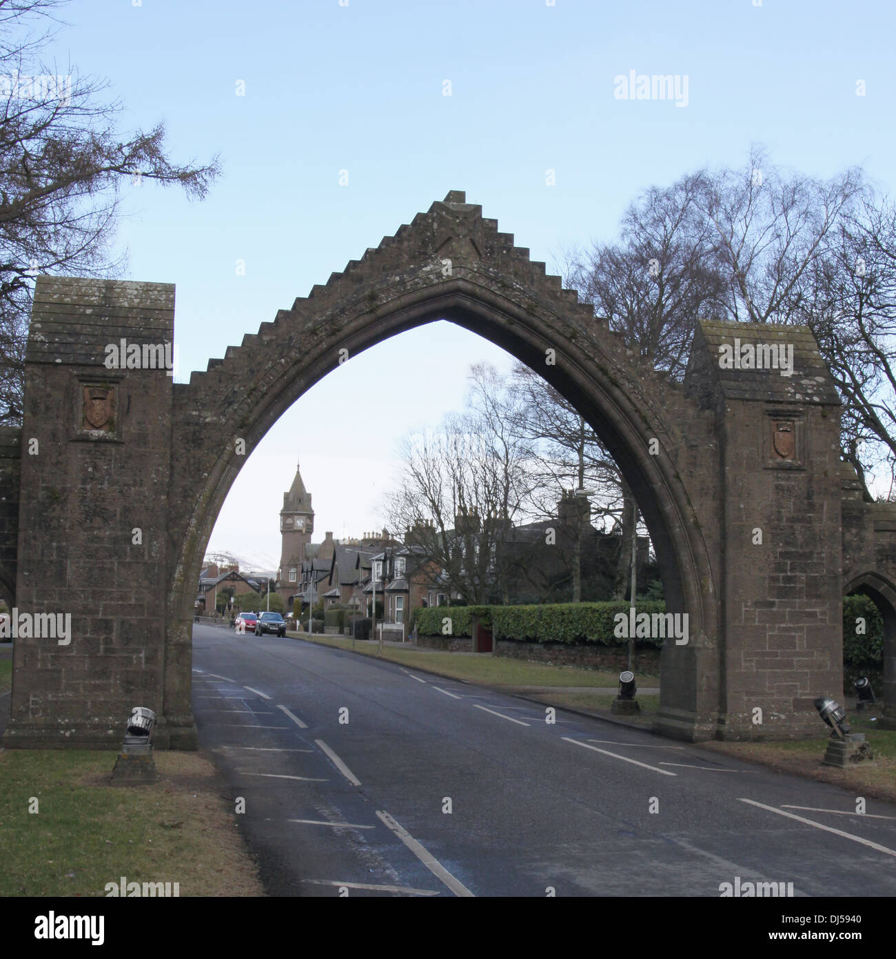 Edzell village hi-res stock photography and images - Alamy