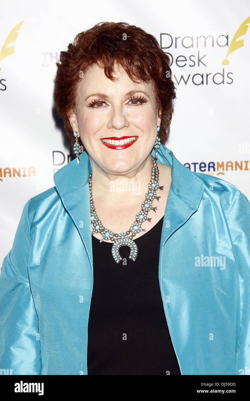 Judy Kaye Drama Desk Awards 2012 held at the Town Hall Theatre in ...