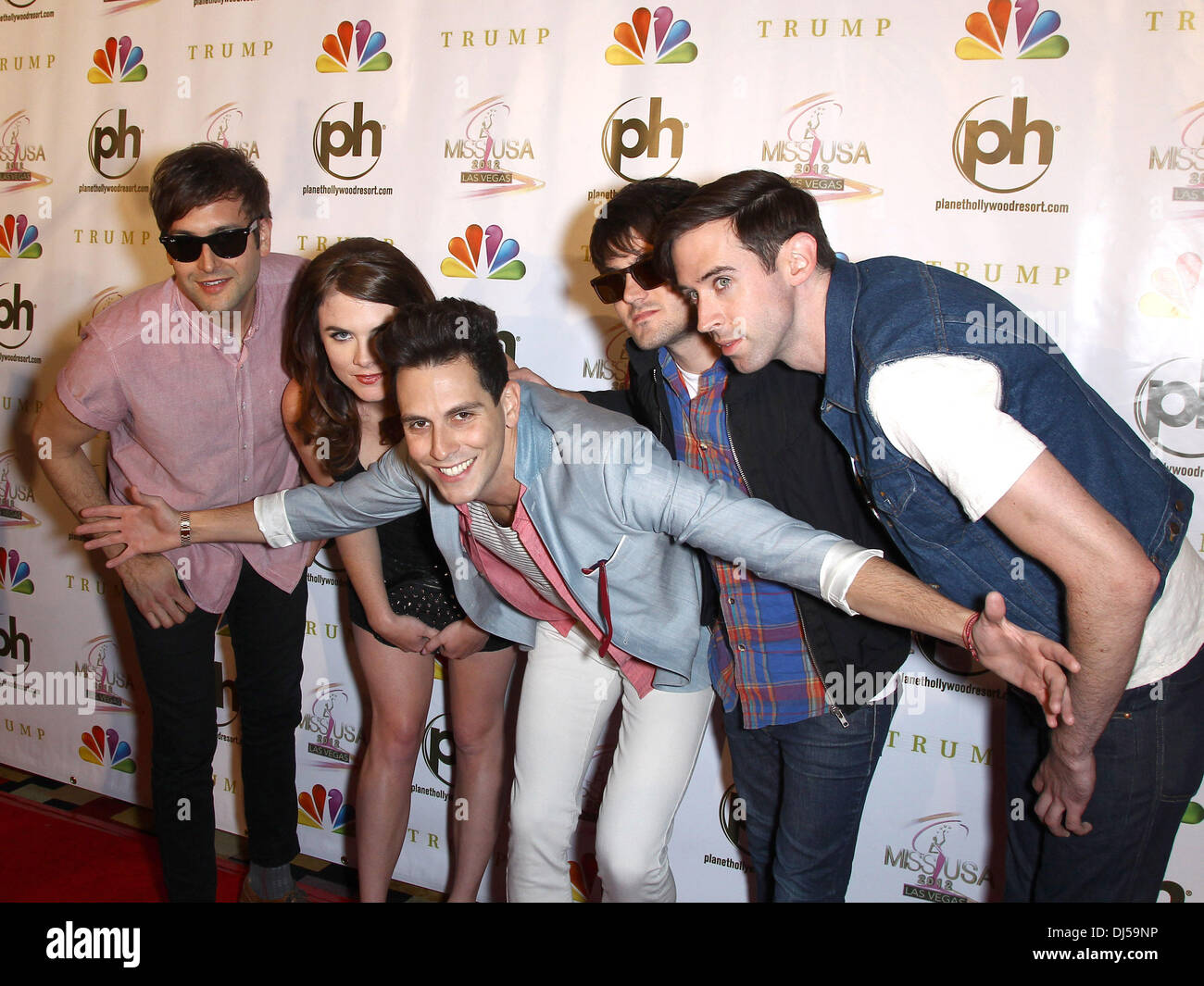 Cobra Starship 2012 Miss USA Pageant at Planet Hollywood Resort and ...