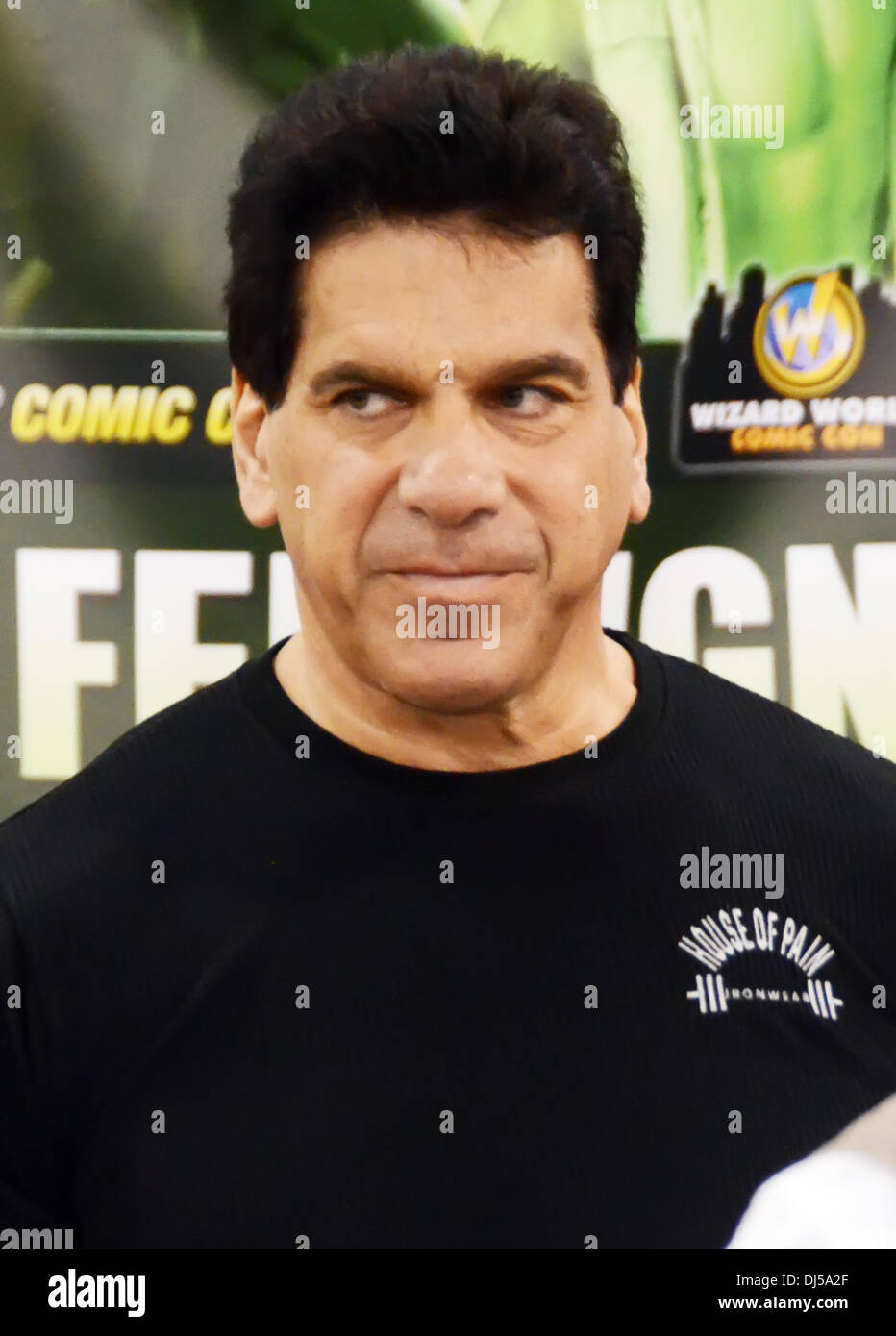 Lou Ferrigno Phila Comic Con 2012 at the Pennsylvania Convention Center ...