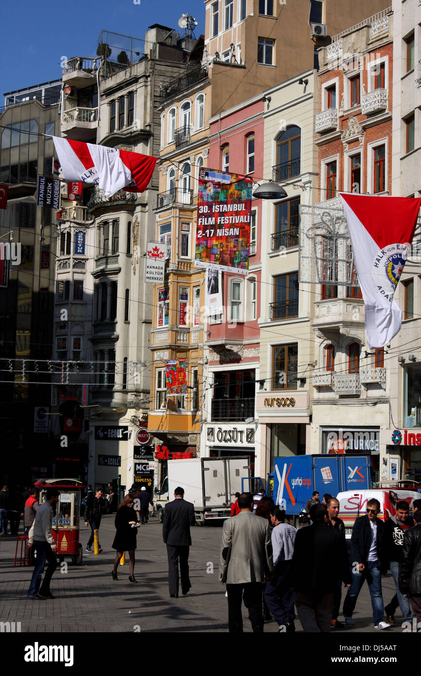 Istiklal caddesi street istanbul hi-res stock photography and images ...