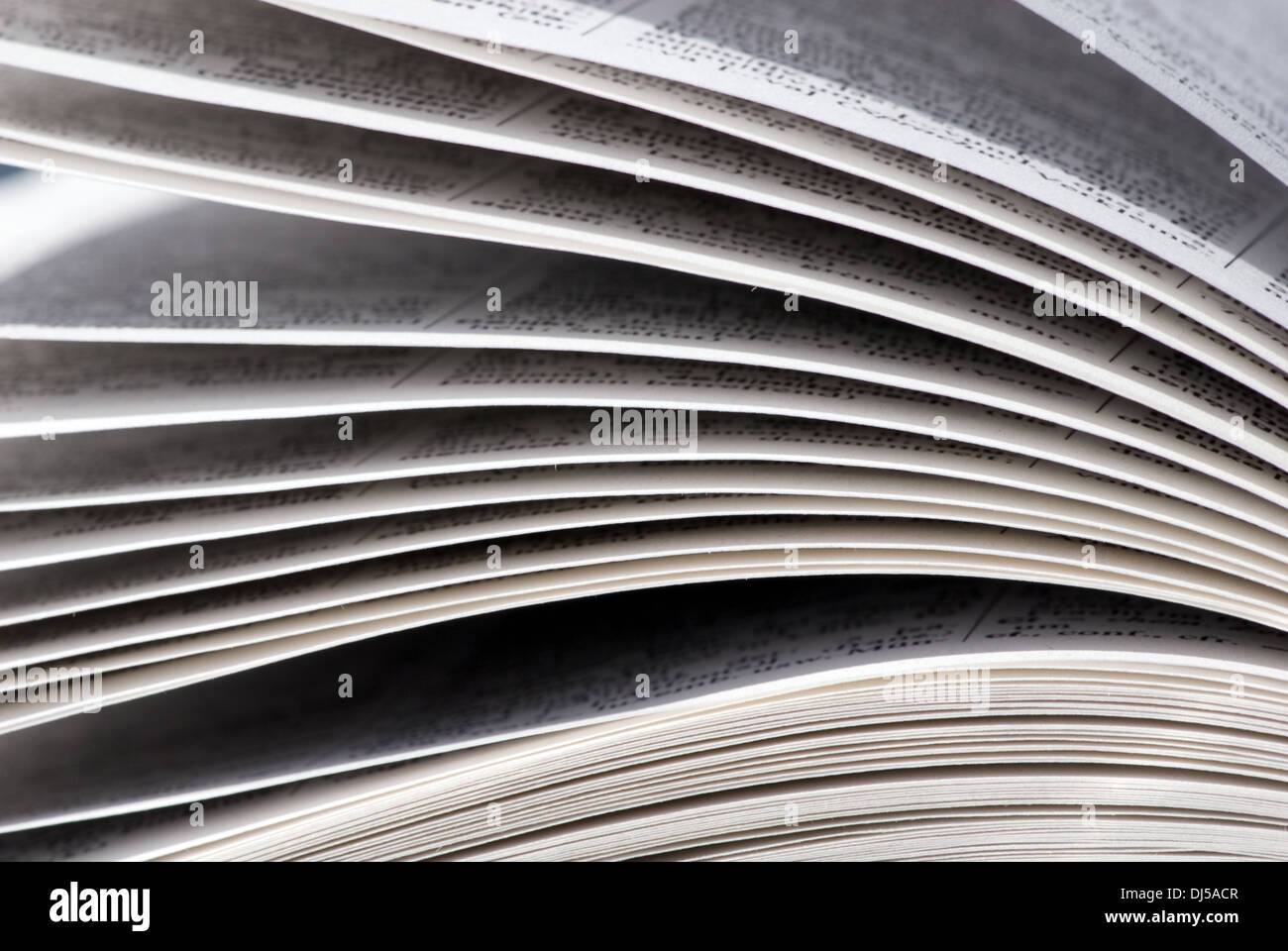 Pages of a book Stock Photo - Alamy