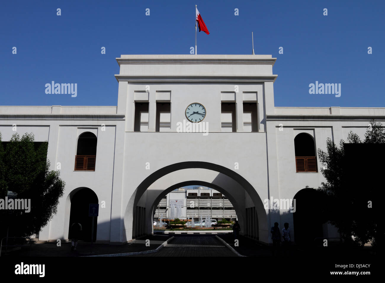 Gateway to Bahrain (Bab al Bahrain), Manama, Kingdom of Bahrain Stock ...