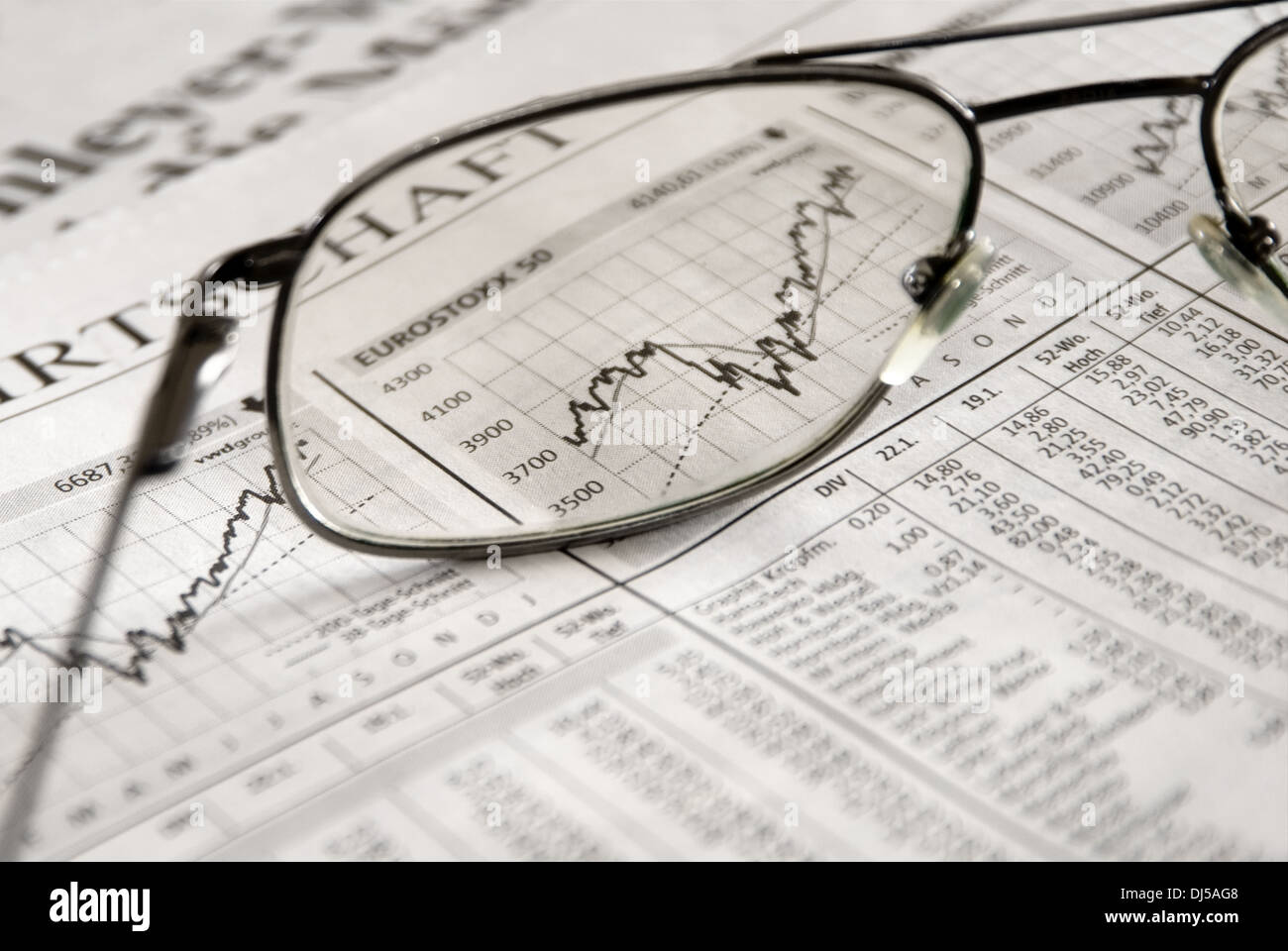 Exchange in the Focus Stock Photo - Alamy