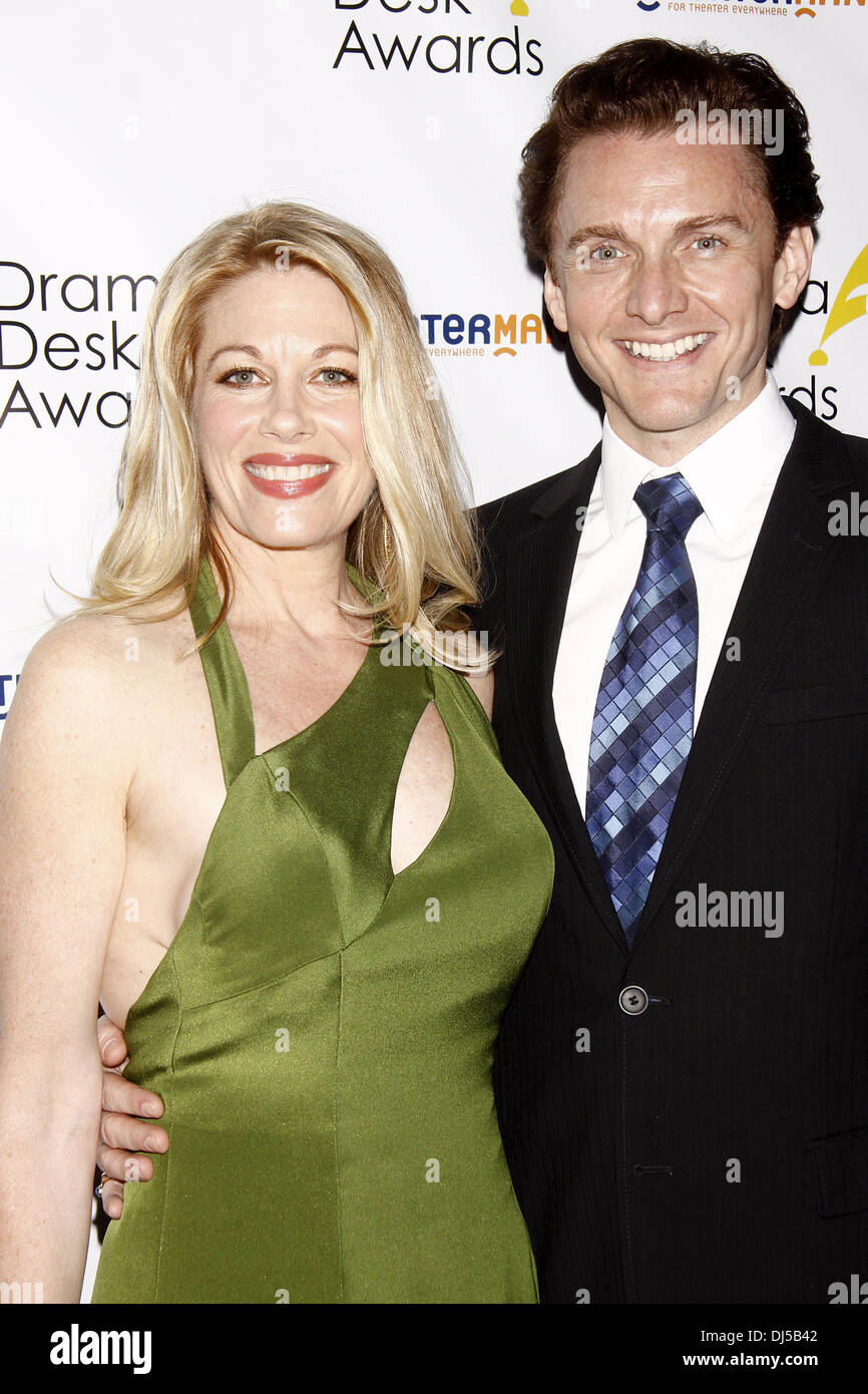 Marin Mazzie and Jason Danieley Drama Desk Awards 2012 held at the Town ...
