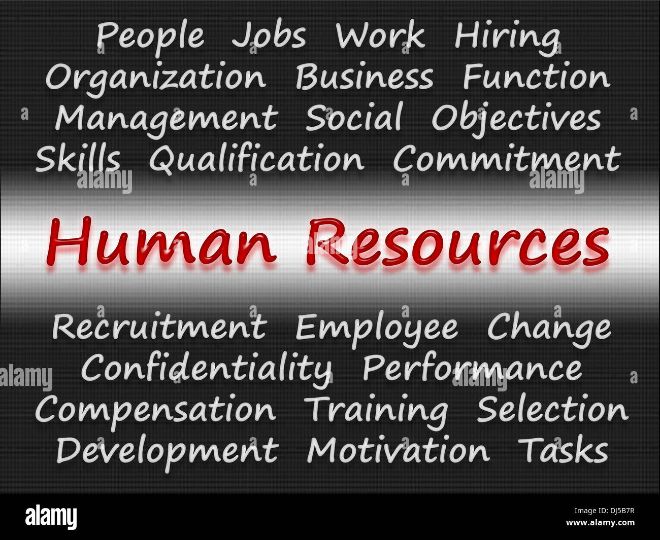 Human Resources - Business Concept Stock Photo - Alamy