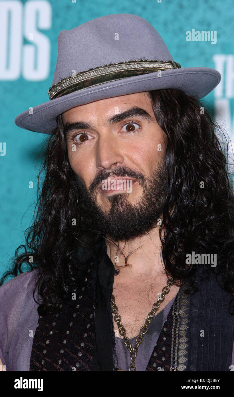 Russell Brand MTV Movie Awards at Universal Studios - Press Room Los ...