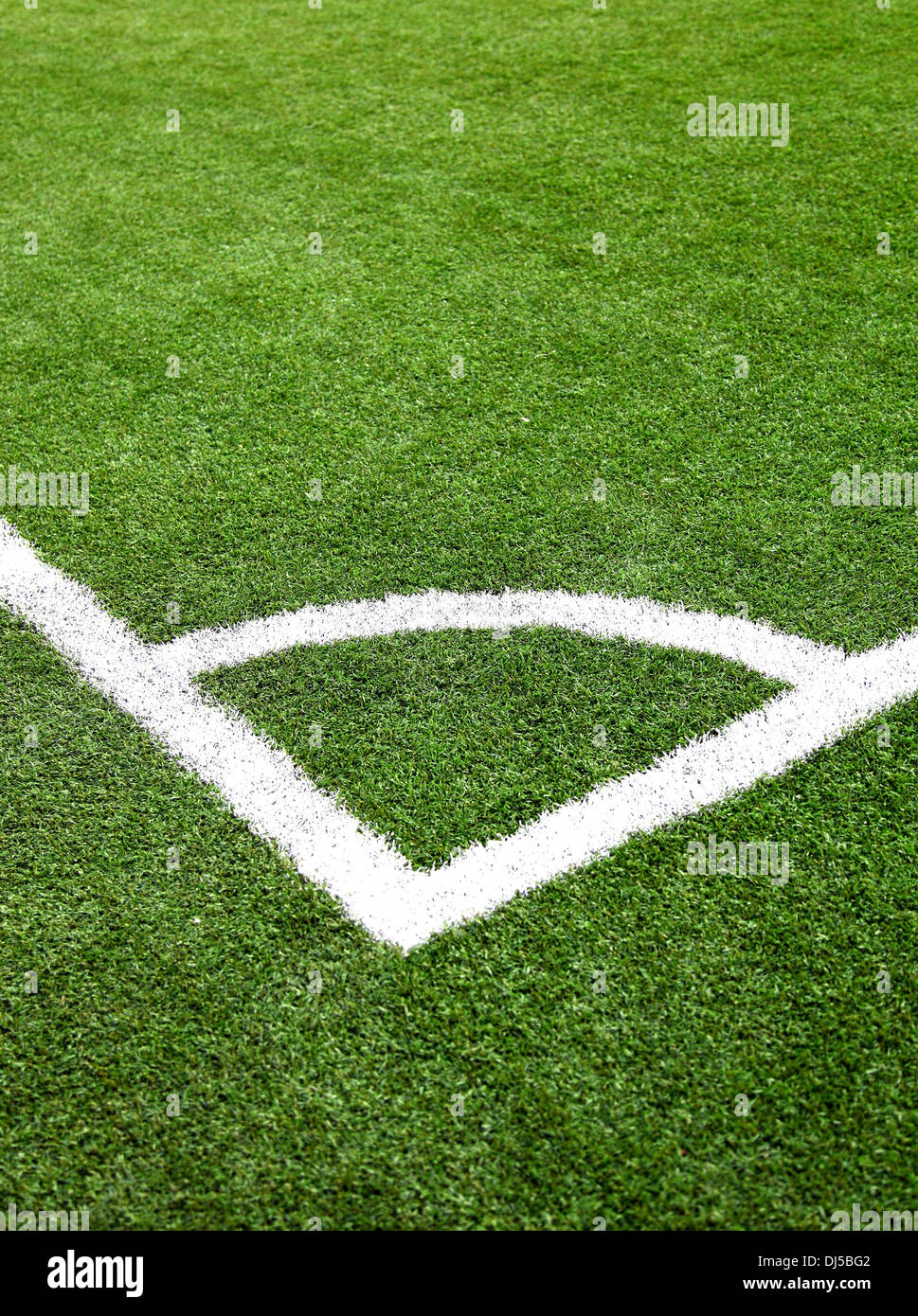 Ground of soccer , corner Stock Photo - Alamy