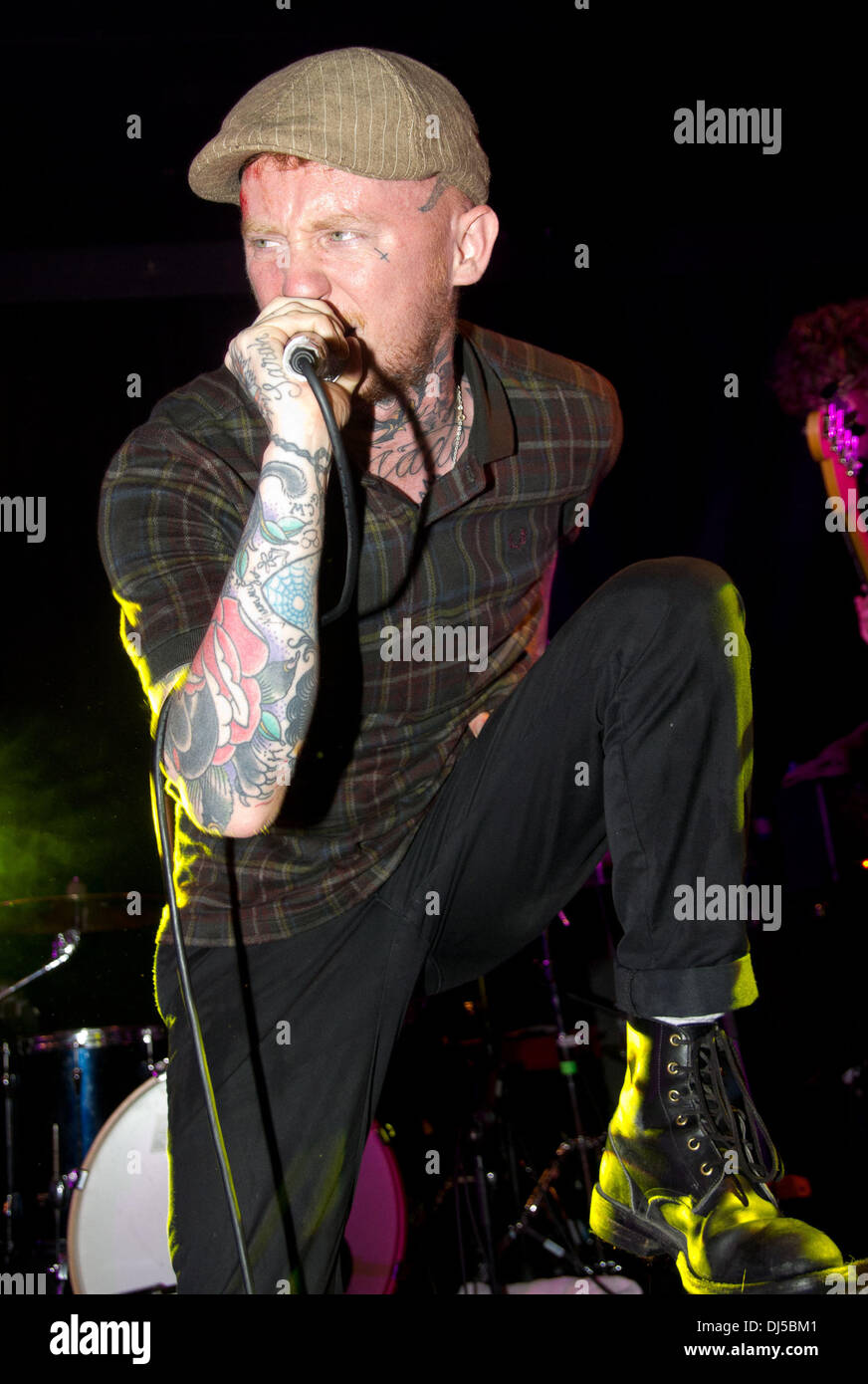 Frank Carter and his new band Pure Love Dot to Dot Festival 2012 ...