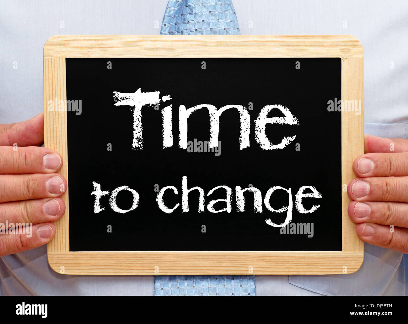 Time to change - Business Concept Stock Photo - Alamy