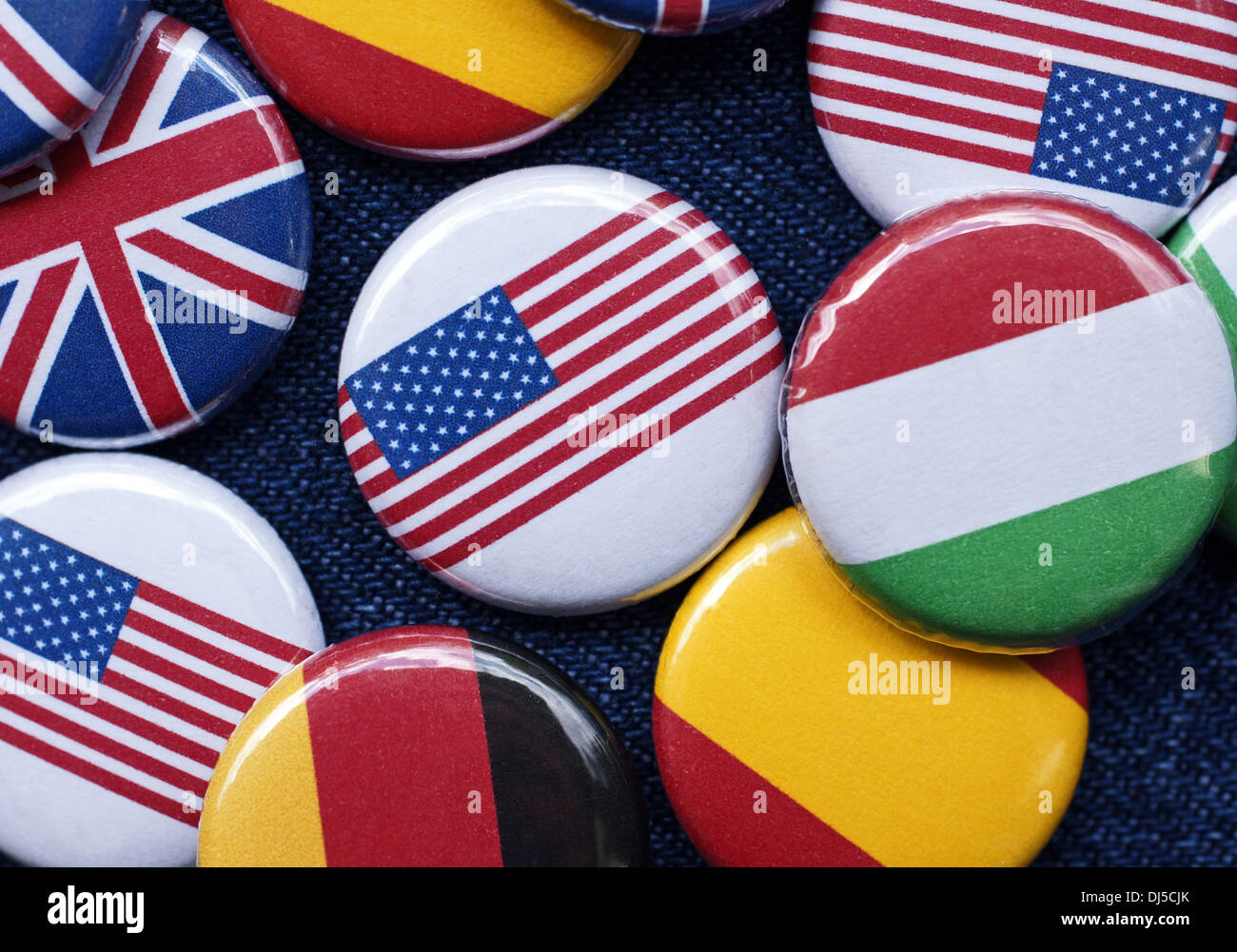 International Business - Buttons Stock Photo - Alamy