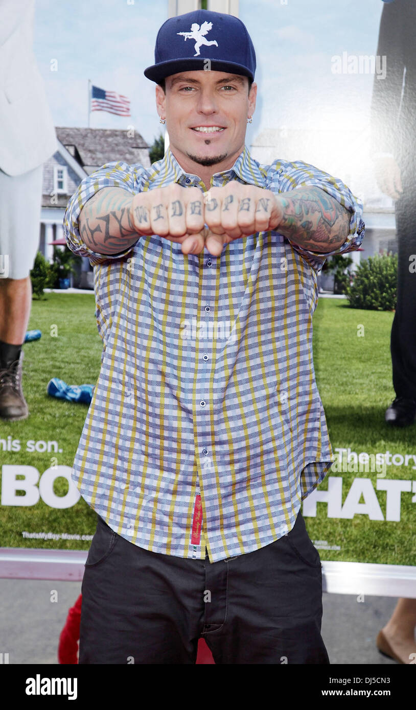 Robert Van Winkle aka 'Vanilla Ice' Premiere of Columbia Pictures ...