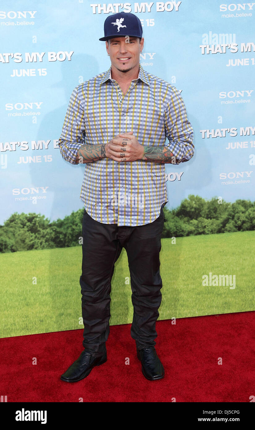 Robert Van Winkle aka 'Vanilla Ice' Premiere of Columbia Pictures ...