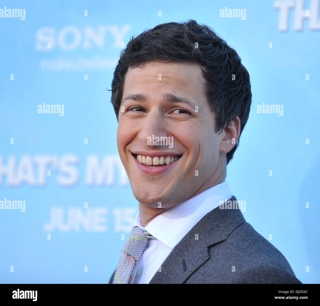 Andy Samberg Premiere of Columbia Pictures' "That's My Boy" at Regency ...