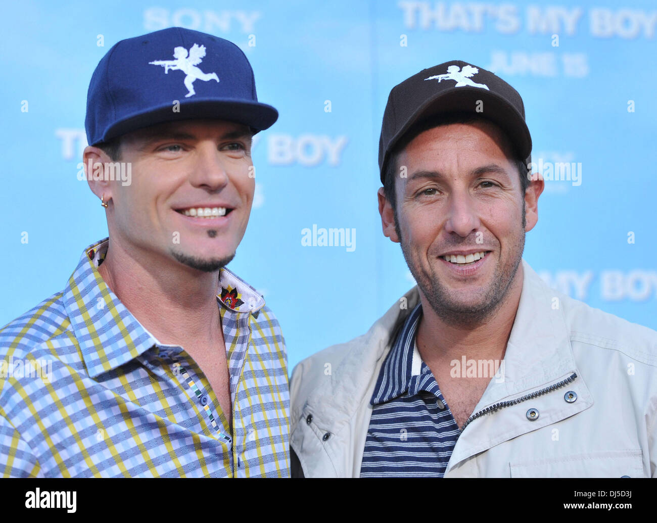 Robert Van Winkle aka 'Vanilla Ice' and Adam Sandler Premiere of ...