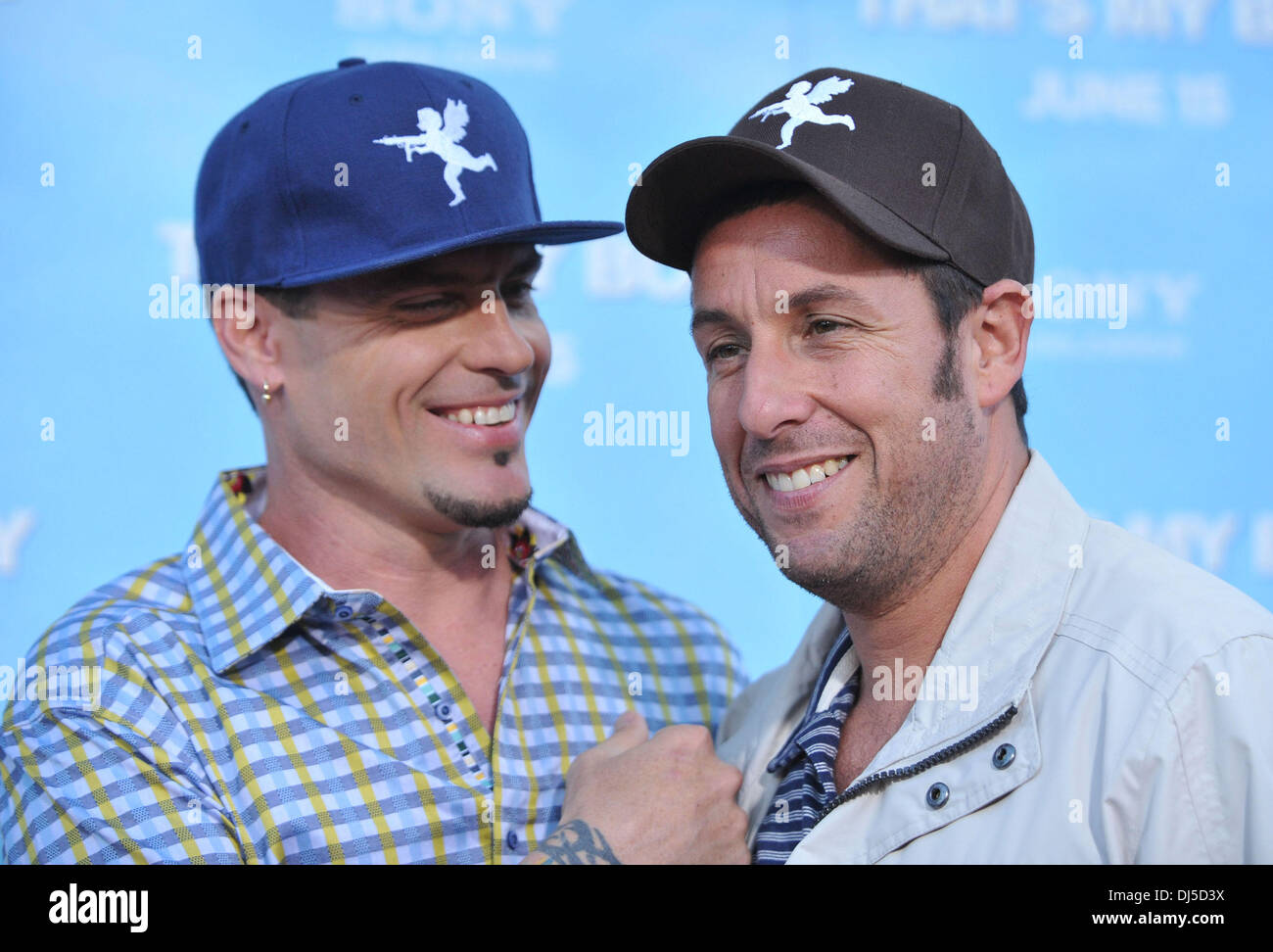 Robert Van Winkle aka 'Vanilla Ice' and Adam Sandler Premiere of ...