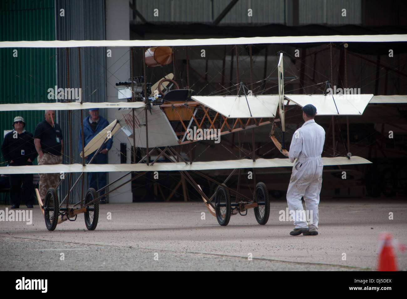 Avro Triplane at a Shuttleworth Collection air display at Old warden ...