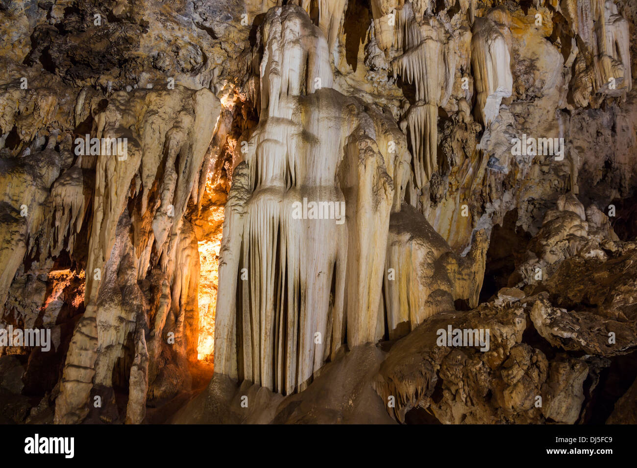 Wonder Cave Interior with Stalactites and Stalagmites Stock Photo - Alamy