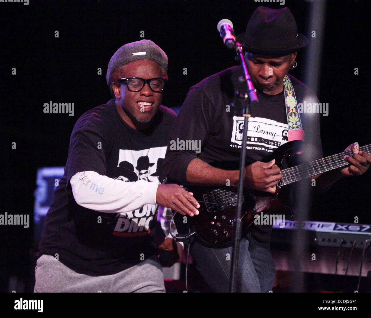 Cory Glover, Vernon Reid 2012 City Parks Foundation Summerstage Gala ...