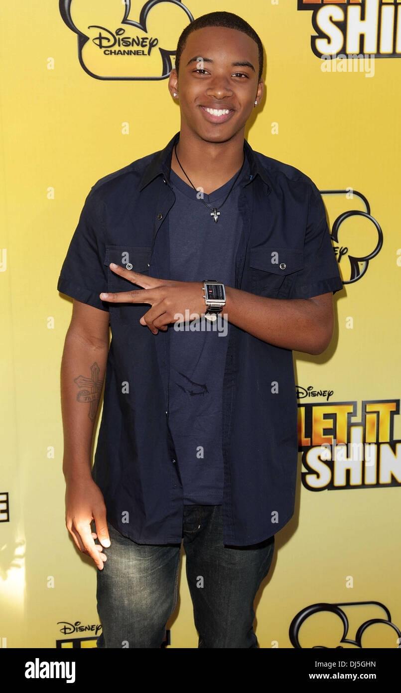 Algee Smith Disney's 'Let It Shine' Premiere held at The Directors ...