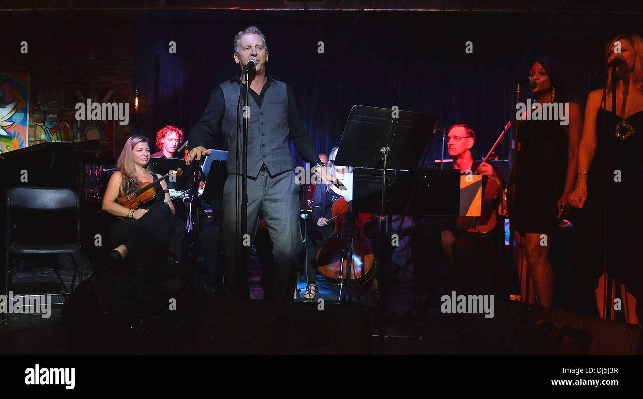 Singer/songwriter Simon Richards performs songs from his debut album ...