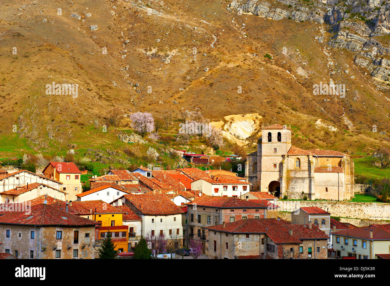 Spanish Town Stock Photo - Alamy
