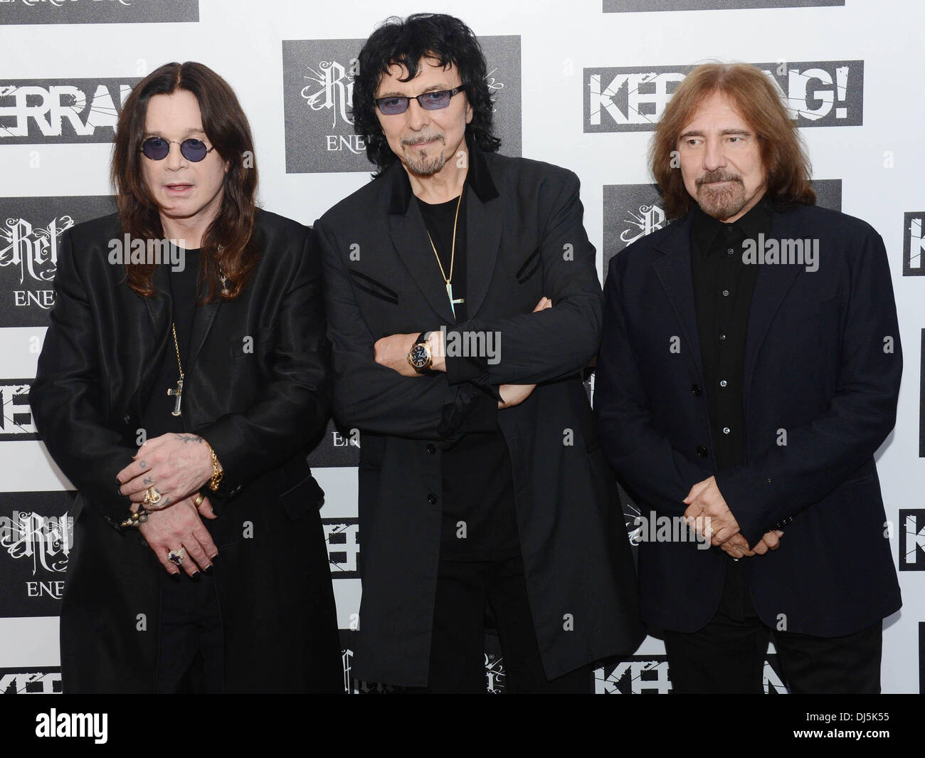 Ozzy Osbourne and Black Sabbath Kerrang! Awards held at the Brewery ...