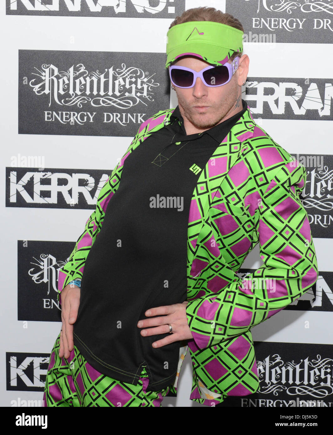 Corey Taylor from Slipknot Kerrang! Awards held at the Brewery ...