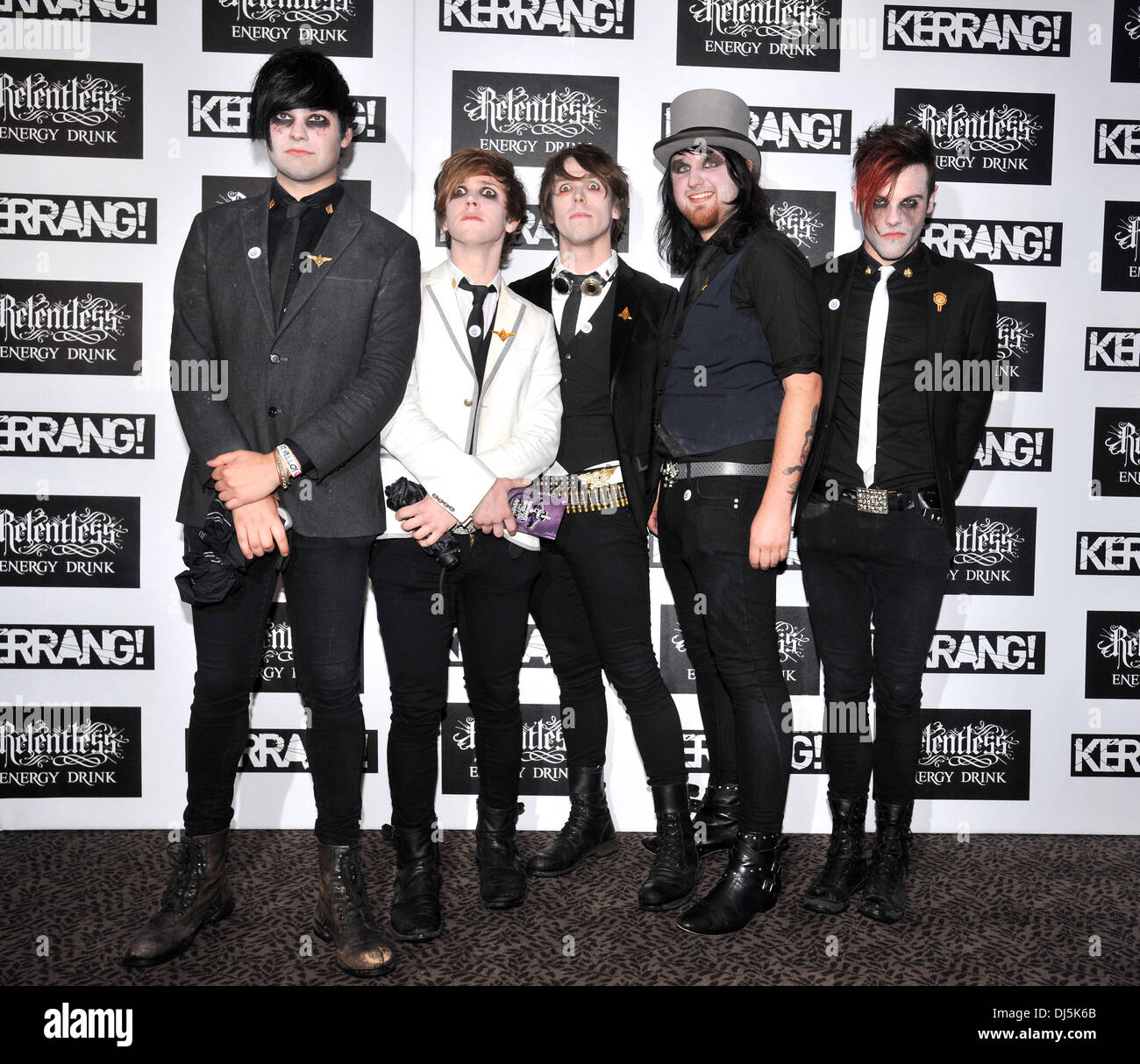 Fearless Vampire Killers Kerrang! Awards held at the Brewery - Arrivals ...