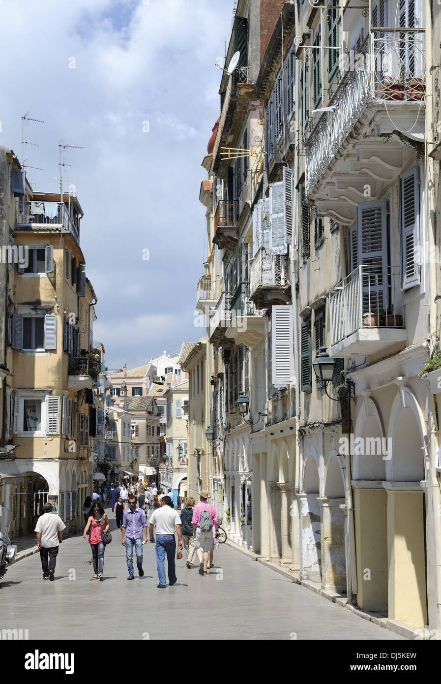 Corfu altstadt hi-res stock photography and images - Alamy