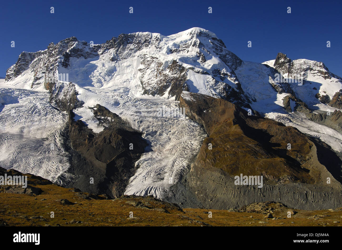 Mt Breithorn, Valais Stock Photo - Alamy