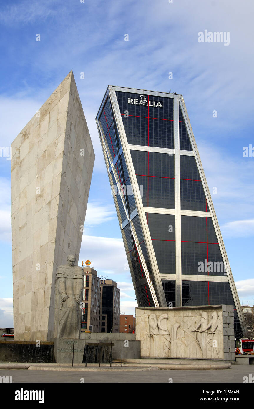 KIO Tower, Madrid, Spain Stock Photo - Alamy