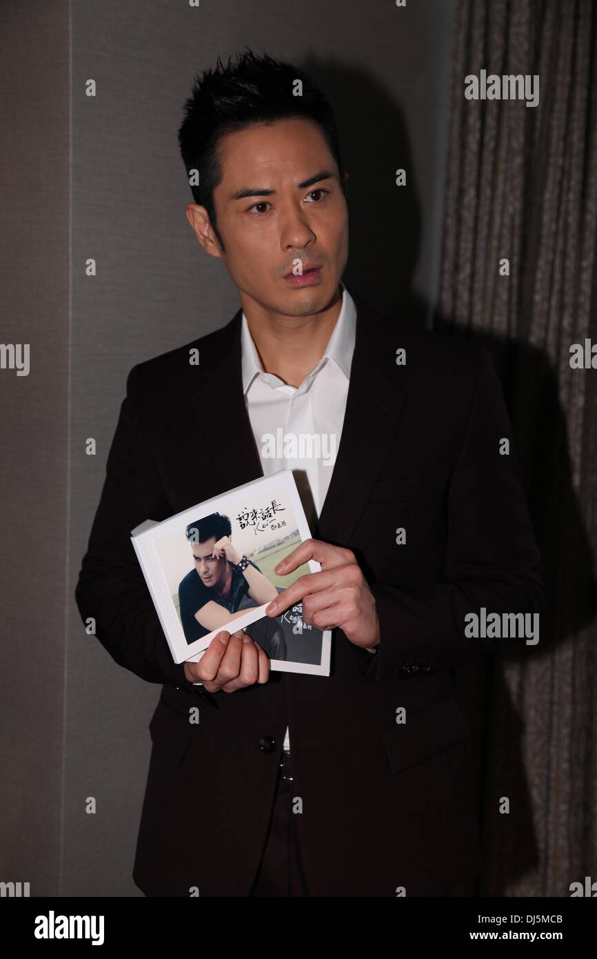 Shanghai, China. 21st Nov, 2013. Actor Kevin Cheng promotes his new ...