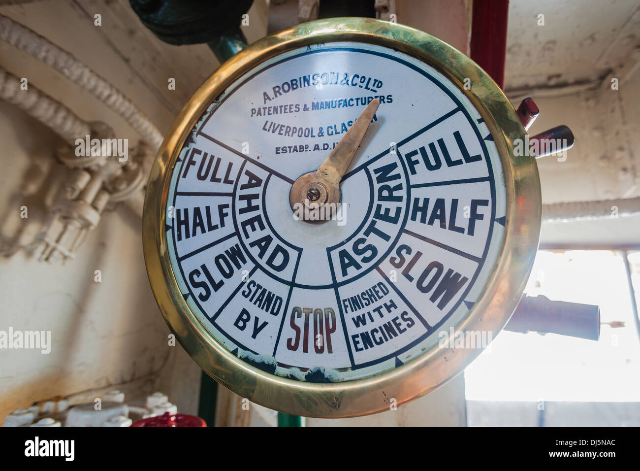 Steam Tug boat engine rooms mechanical steam bygone era for harbor ...
