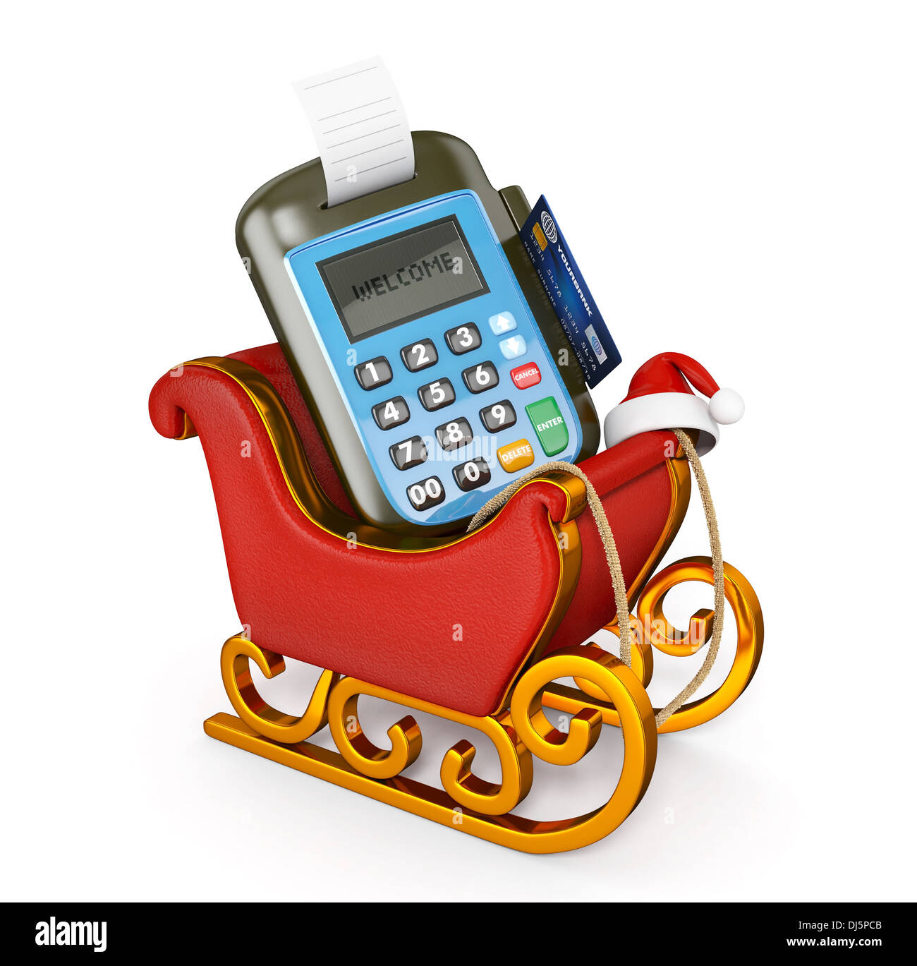Pos machine Cut Out Stock Images & Pictures - Alamy